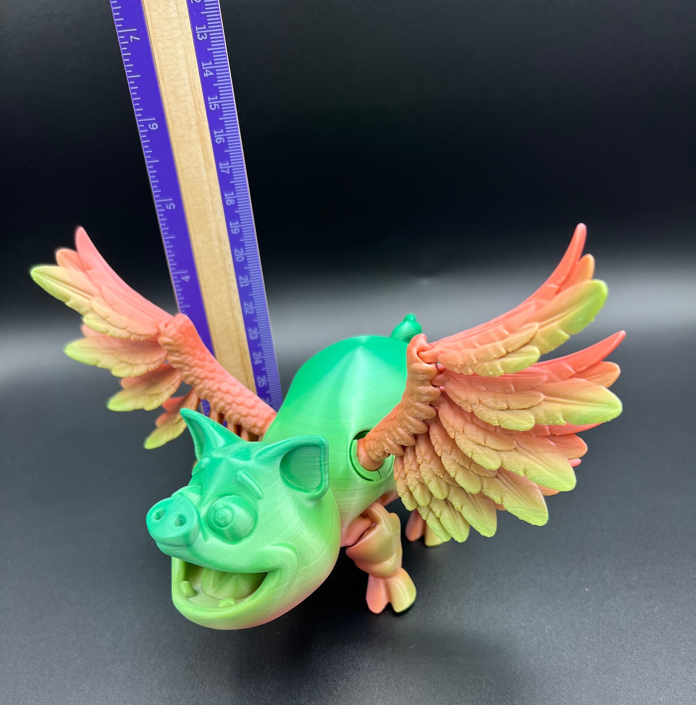 Take Flight With the Flexi Flying Pig by Flexi Factory: A Whimsical 3D ...
