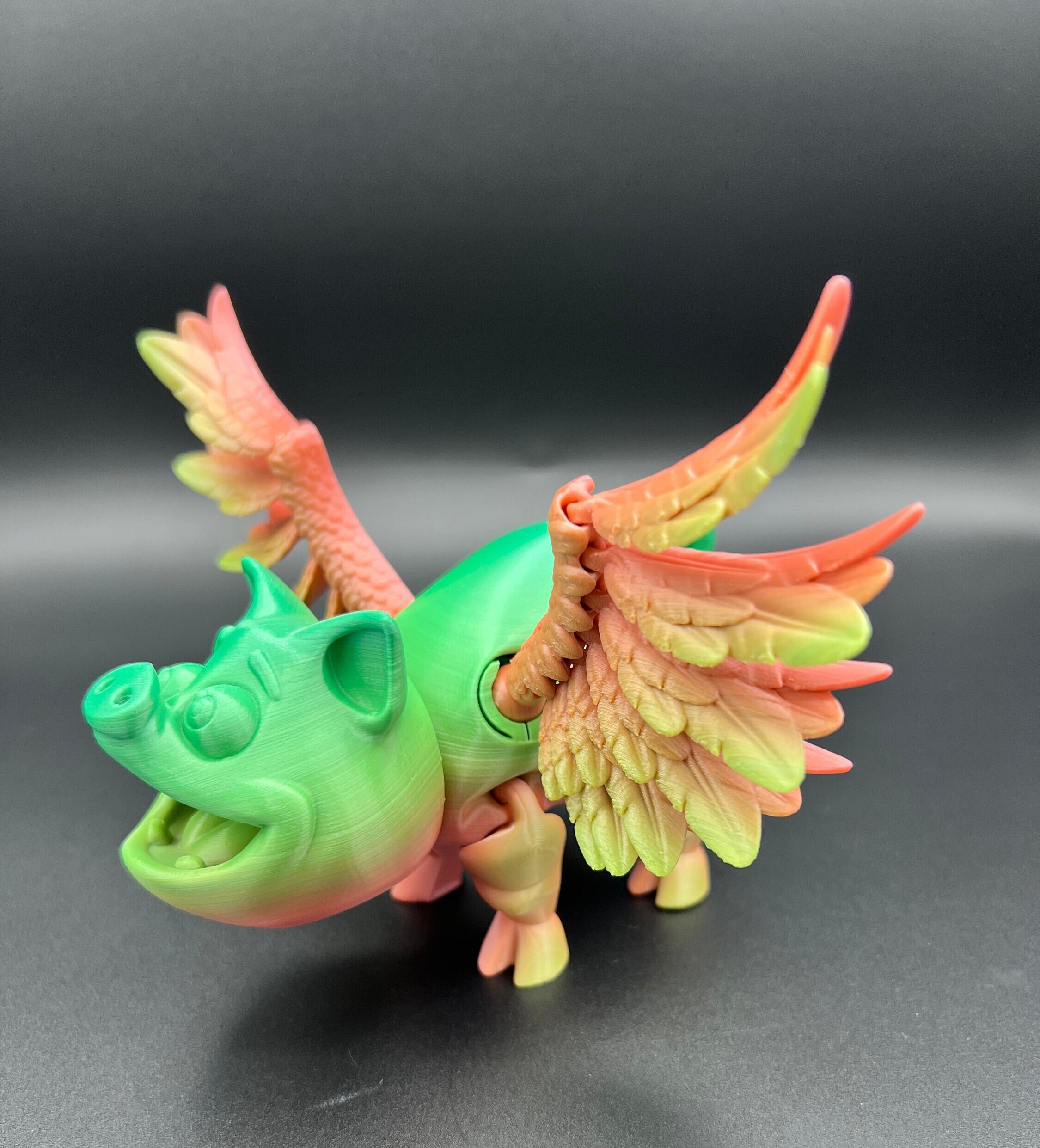 Take Flight With the Flexi Flying Pig by Flexi Factory: A Whimsical 3D ...