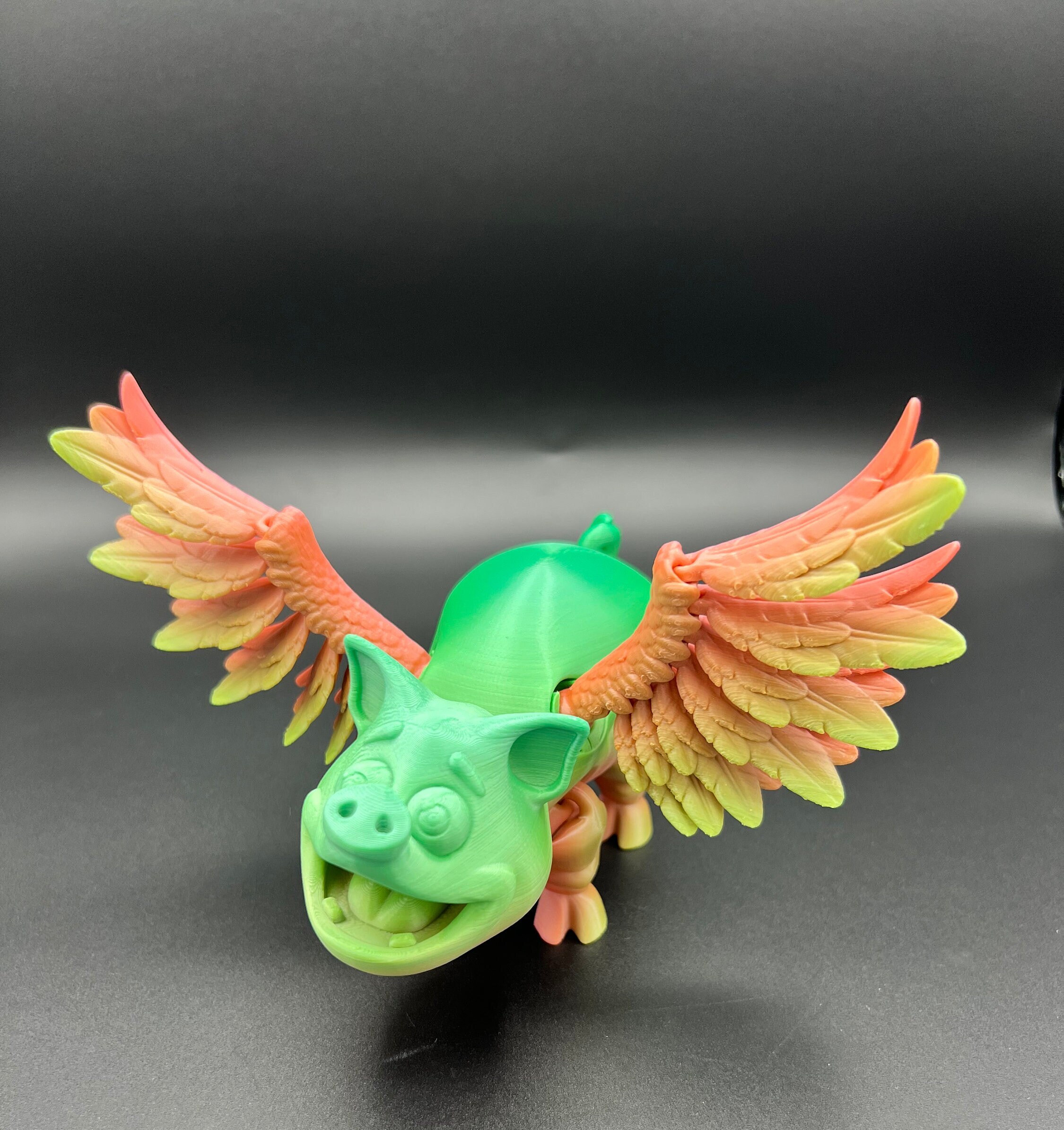 Take Flight With the Flexi Flying Pig by Flexi Factory: A Whimsical 3D ...