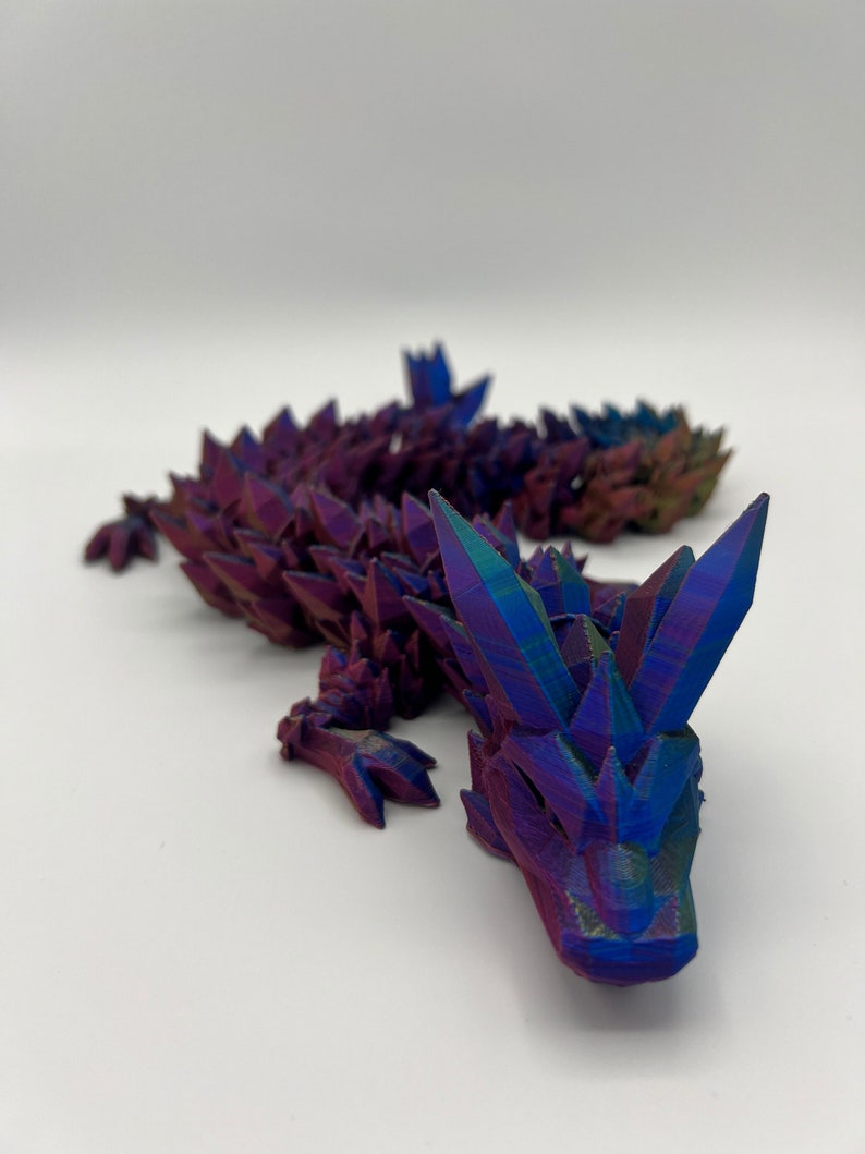 Cinderwing3d Crystal Dragon Exquisite 3D Printed Mythical - Etsy