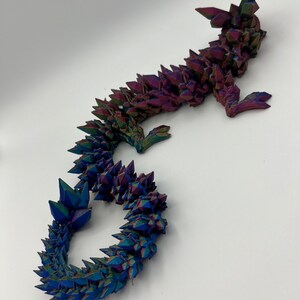 Cinderwing3d Crystal Dragon Exquisite 3D Printed Mythical - Etsy