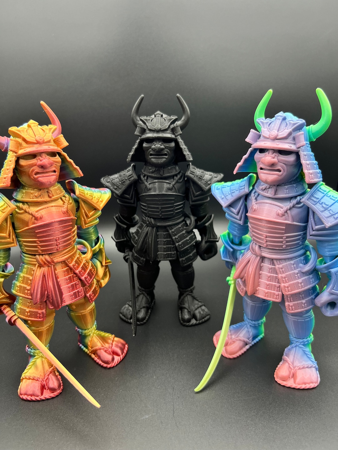 Flexi Factory Full Size Flexi Samurai: Articulated 3D Printed Warrior ...