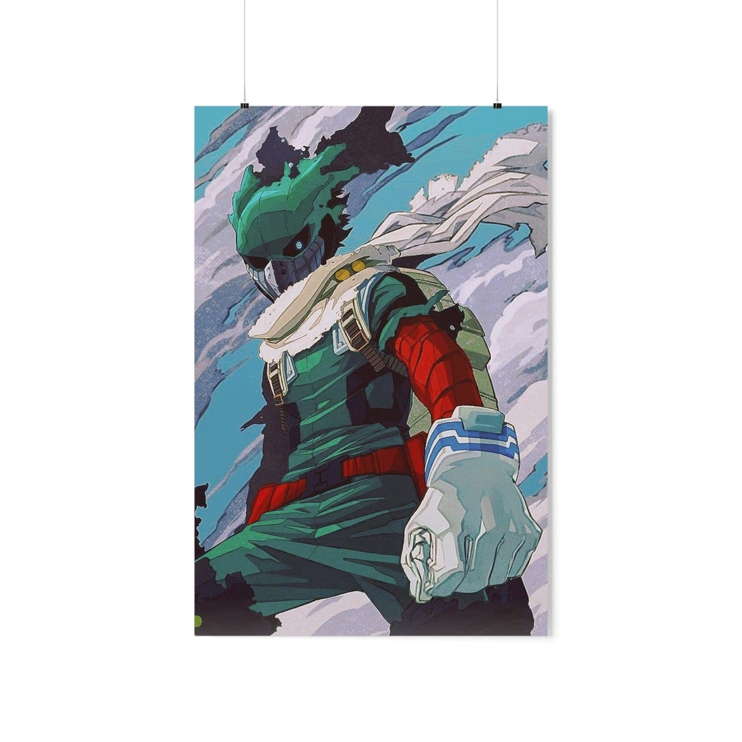 Hero Anime Poster HD Color All Might Poster Wall Poster Printed Poster ...