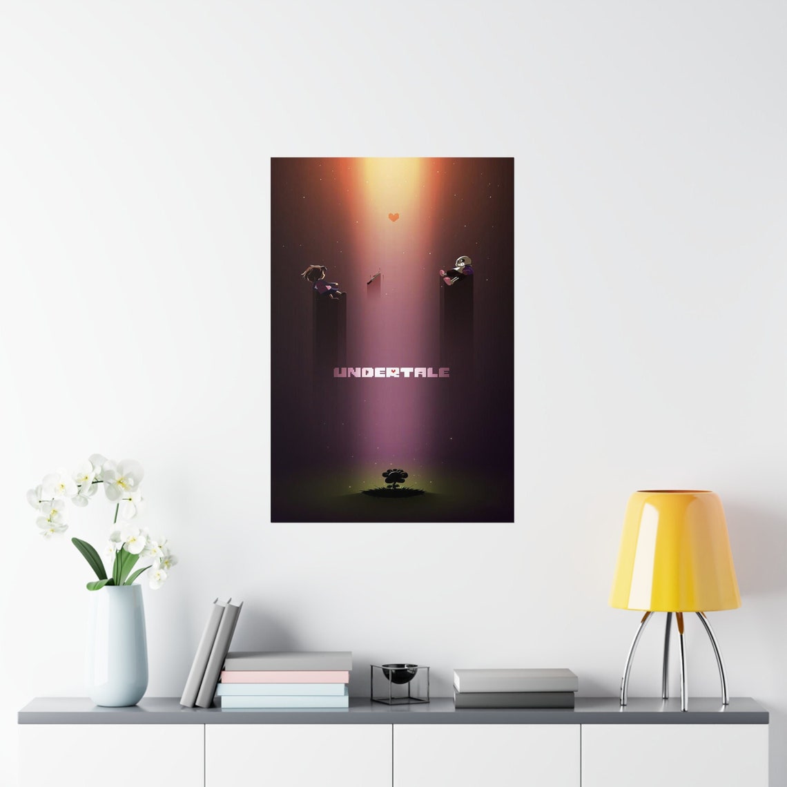 Undertale Game Poster HD Color Game Poster Gift Wall Poster Printed ...