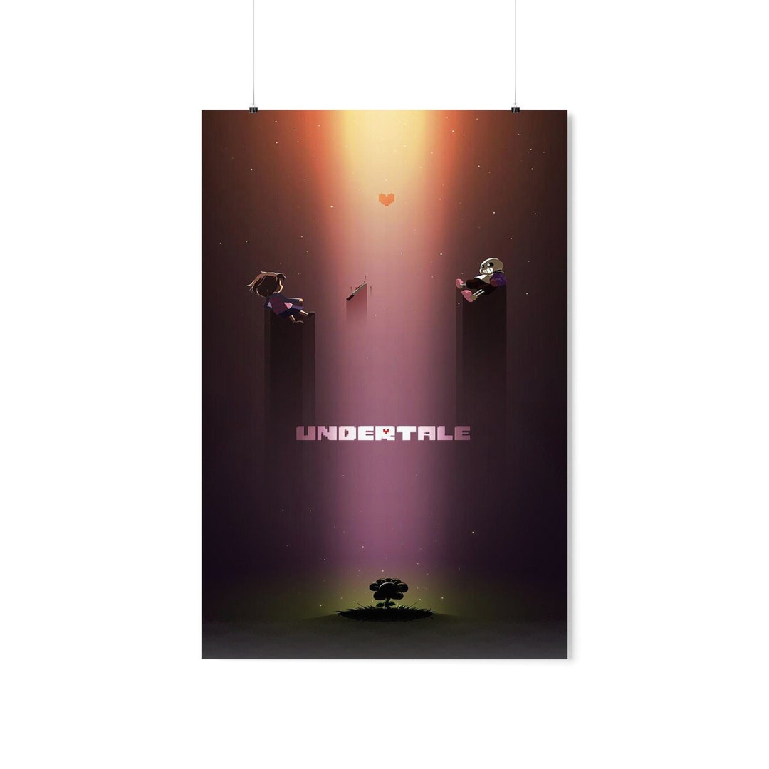 Undertale Game Poster HD Color Game Poster Gift Wall Poster Printed ...