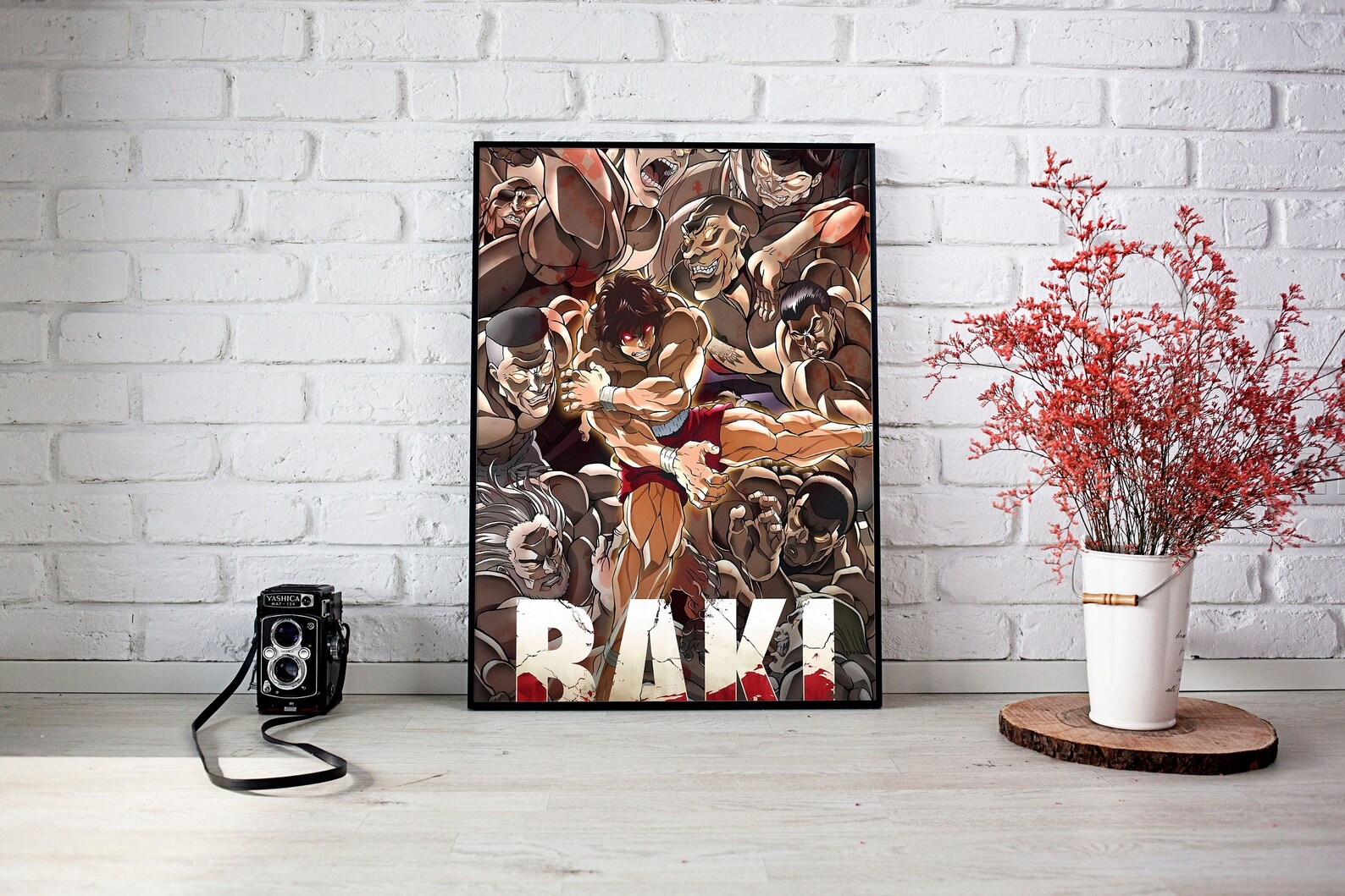 Baki Animeposter HD Color Games Poster Wall Poster Printed Poster Anime ...