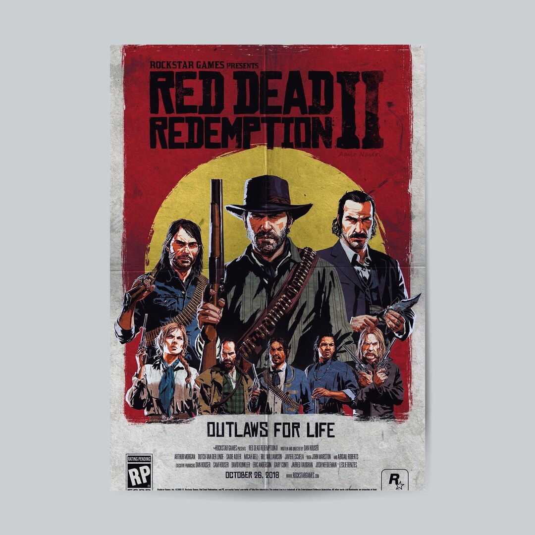 RD2 Game Poster HD Color Games Poster Wall Poster Printed Poster Game ...