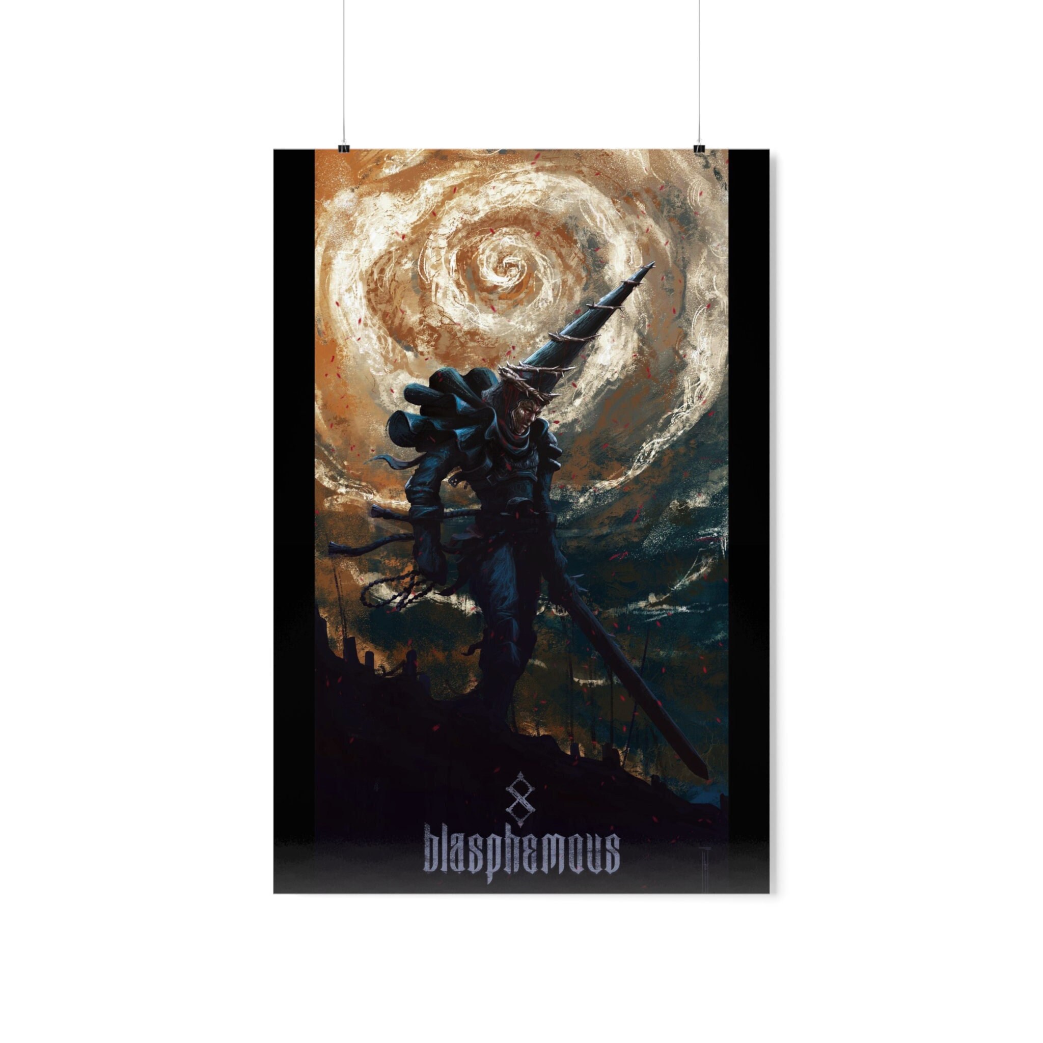Blasphemy Game Poster HD Color Game Poster Gift Wall Poster Printed ...