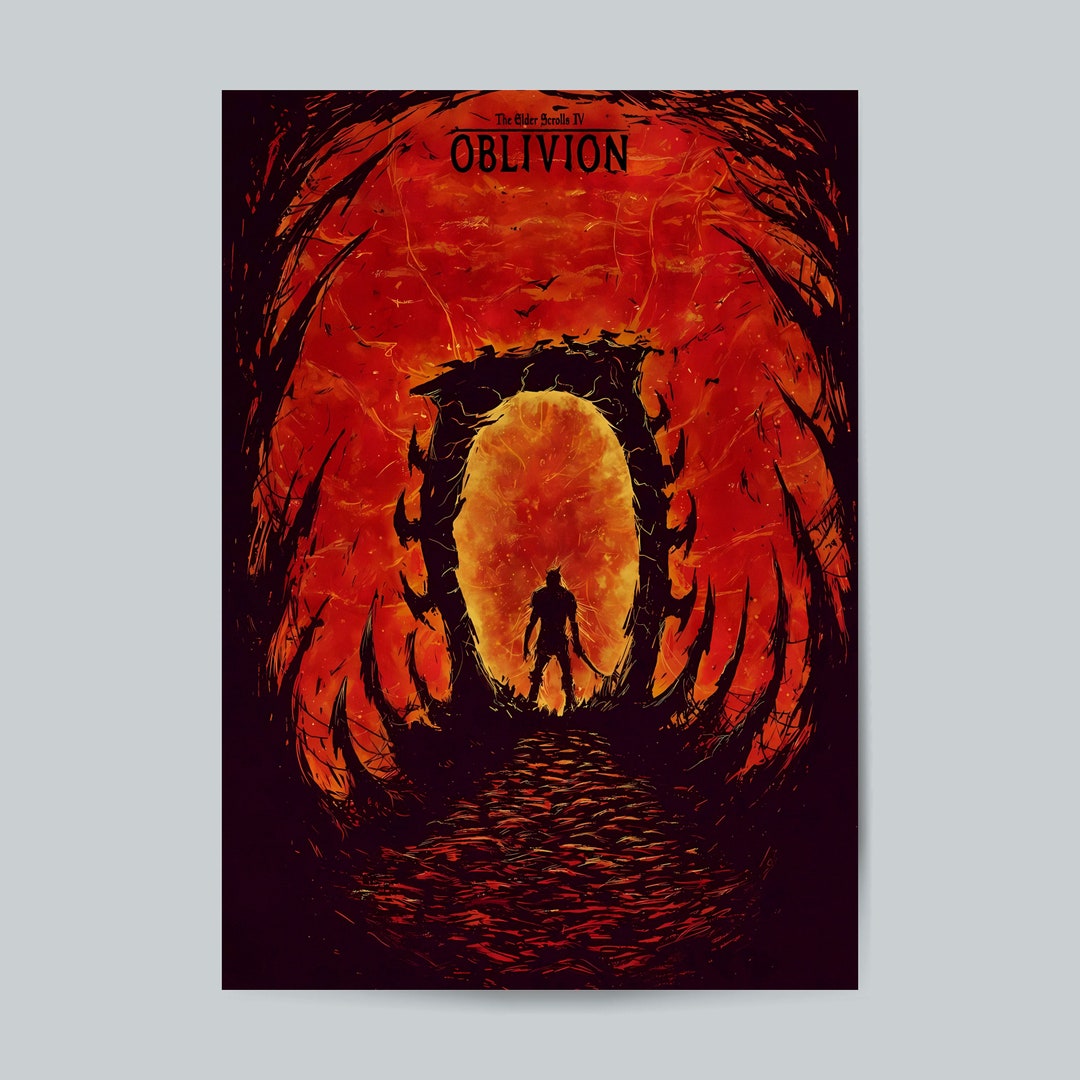 Oblivion Game Poster HD Color Games Poster Wall Poster Printed Poster ...