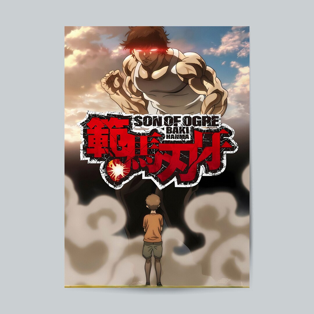Baki Animeposter HD Color Games Poster Wall Poster Printed Poster Anime ...