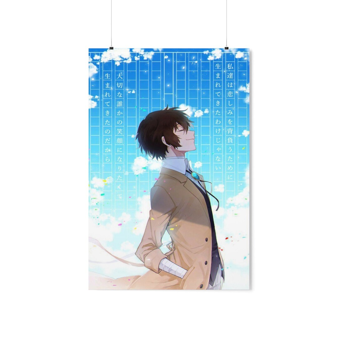 Dazai Anime Poster HD Color Anime Poster Wall Poster Printed Poster ...