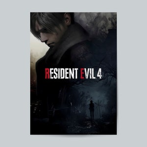Resident Evil 4 Game Poster HD Color Games Poster Wall Poster Printed ...