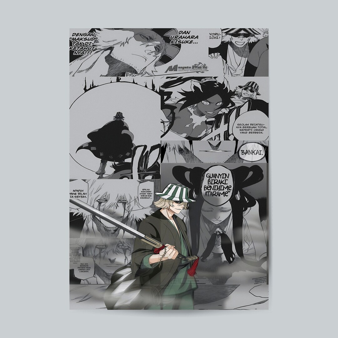 Bleach Animeposter HD Color Anime Poster Wall Poster Printed Poster ...