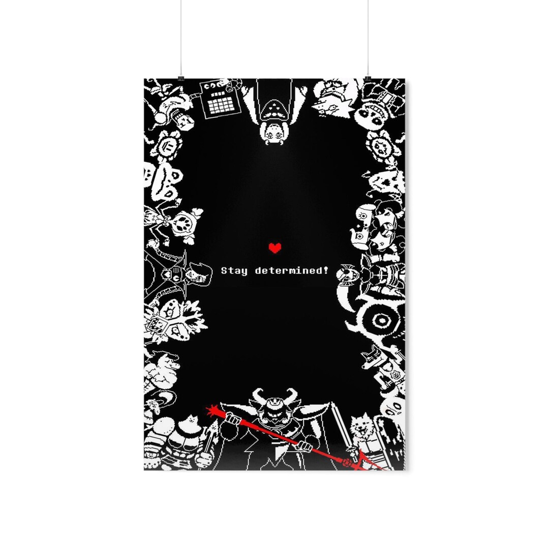Undertale Game Poster HD Color Game Poster Gift Wall Poster Printed ...