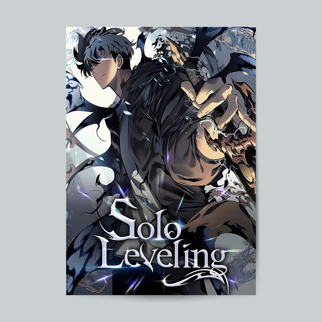 Solo Leveling Animeposter HD Color Anime Poster Wall - Etsy