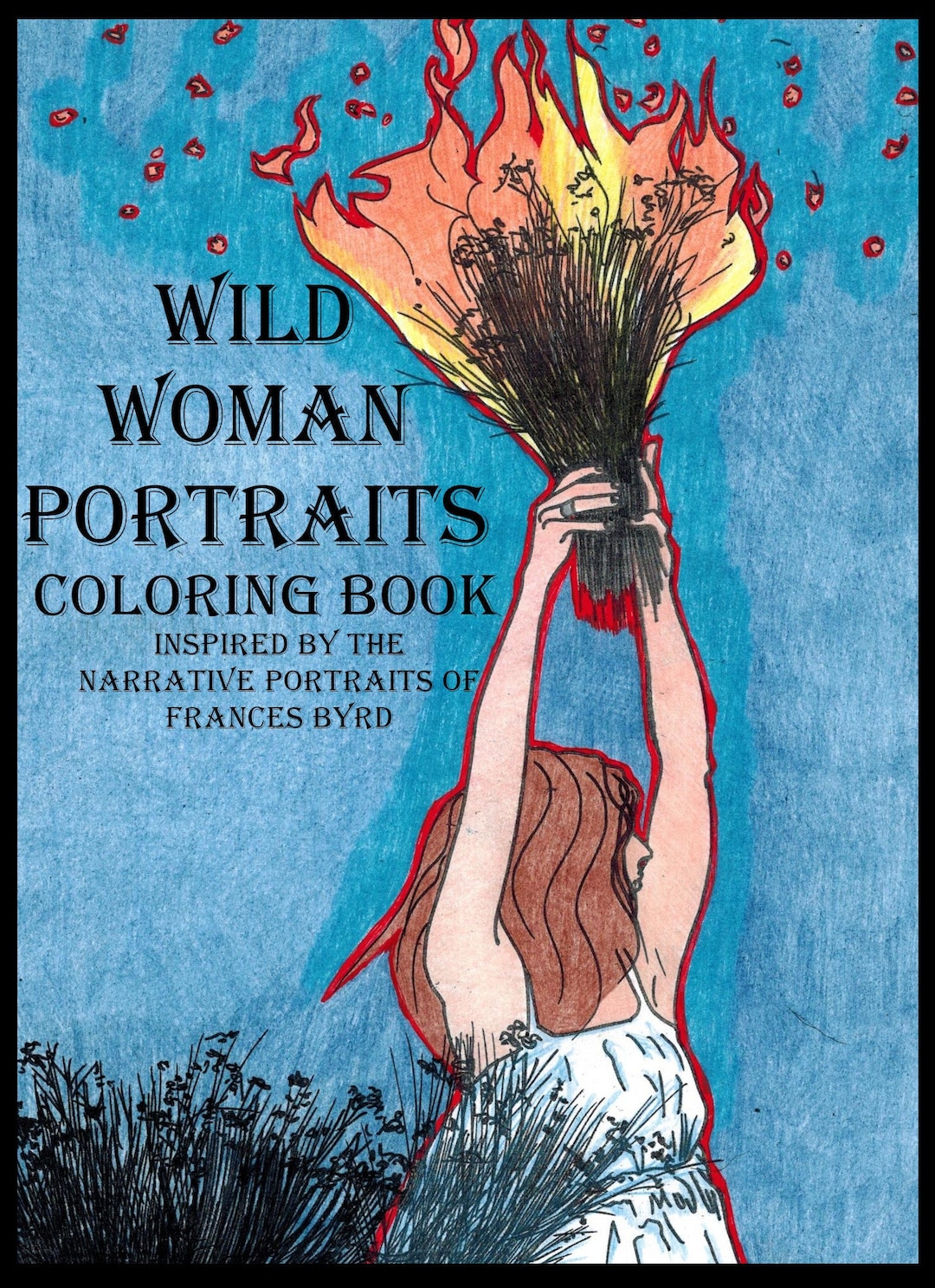 Adult Coloring Book: Wild Woman Portraits - Etsy