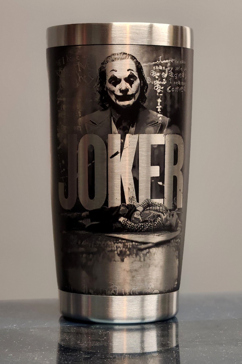 Engraved Joker Cup - Etsy