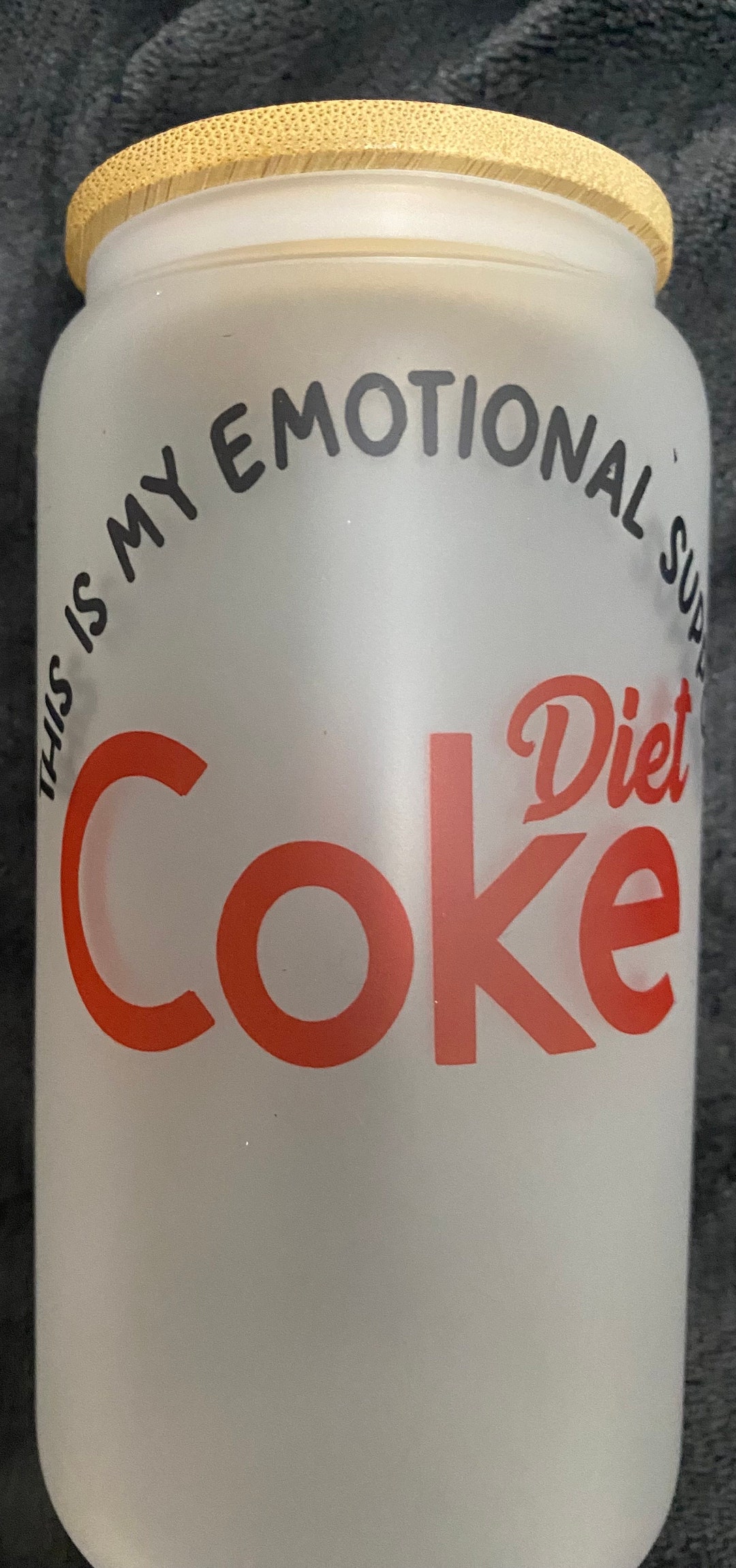 Diet Coke Glass Cup - Etsy