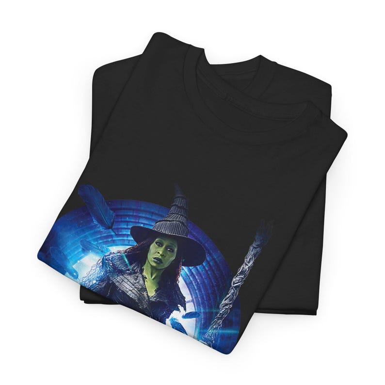 Wicked for Good Elphaba Illustration Tee | Magic Witchcraft Shirt - Etsy