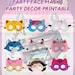 Gabby's Dollhouse Party Face Masks Party Decor Printable - Etsy