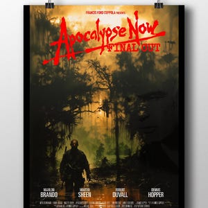 Apocalypse Now, 1979, Movie Poster, Retro, Vintage, Minimalist Art ...