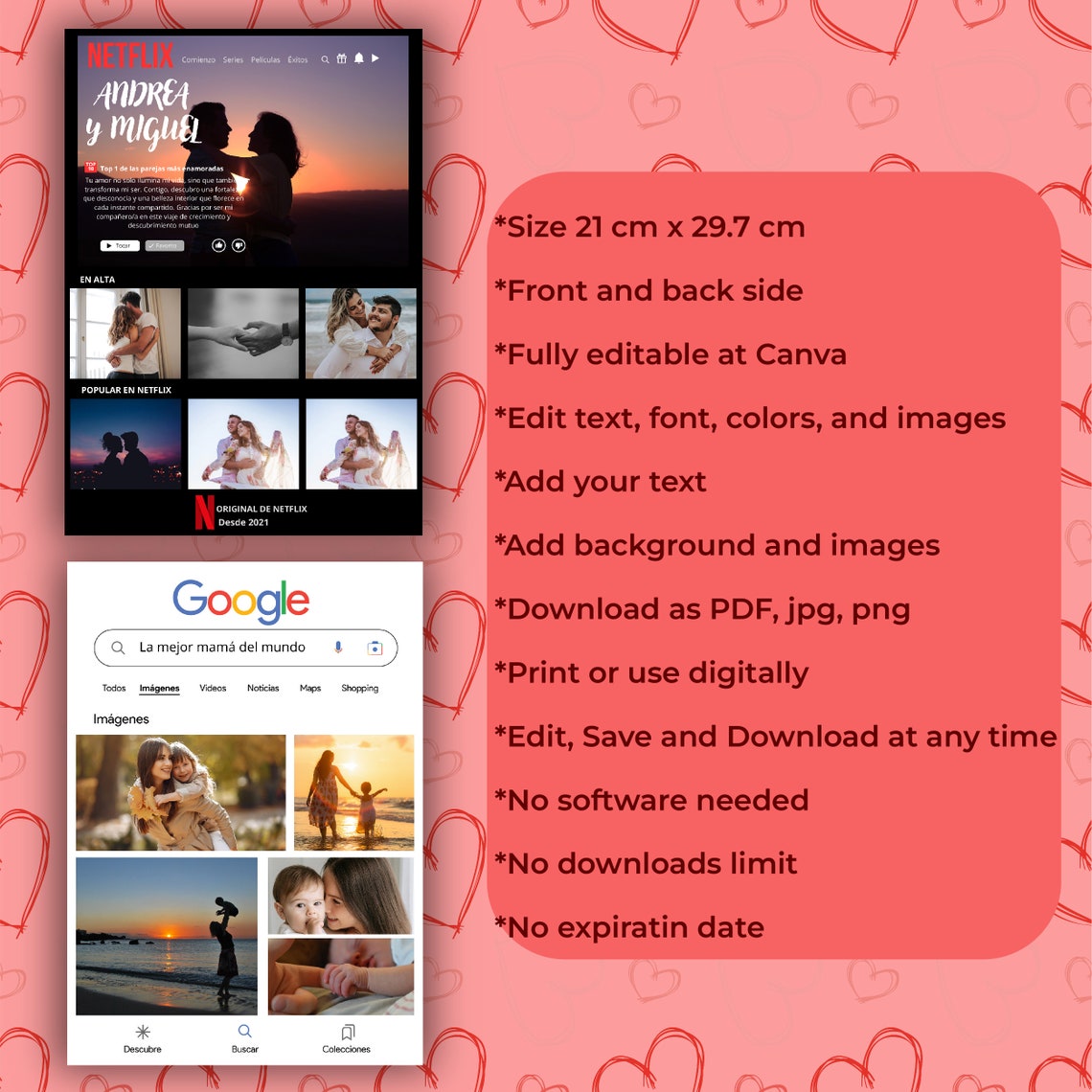 Movie Poster Template / Finder Template / Photo Collection Gift ...