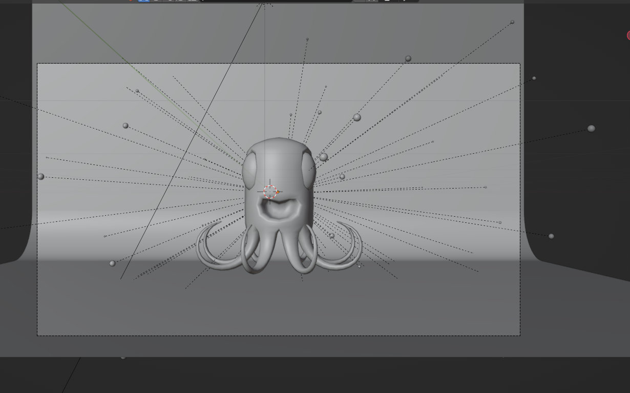 3D Model, Blender Template, FBX Character, Octopus, Blender Scene ...