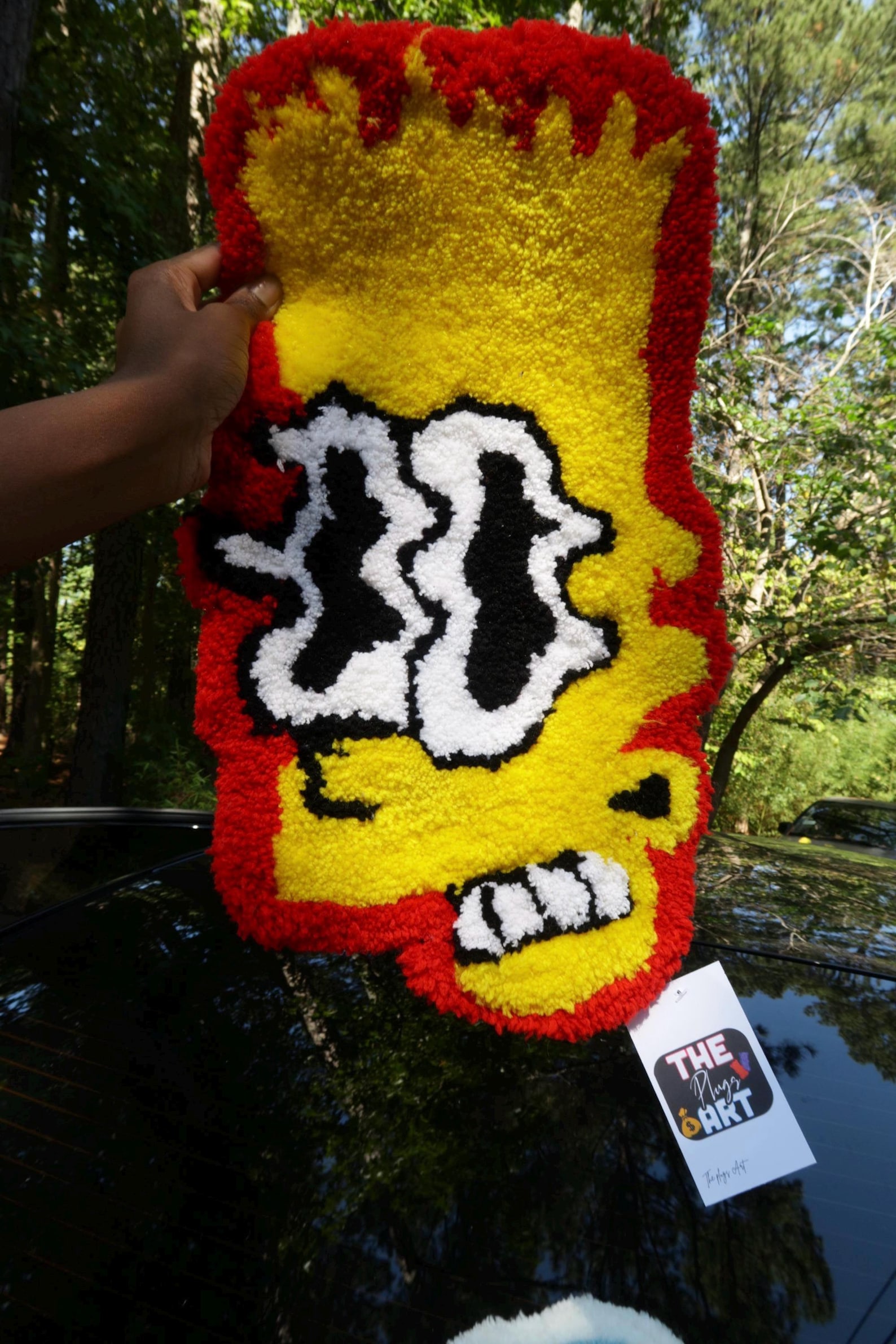 Bart Simpson Rug (rare) - Etsy