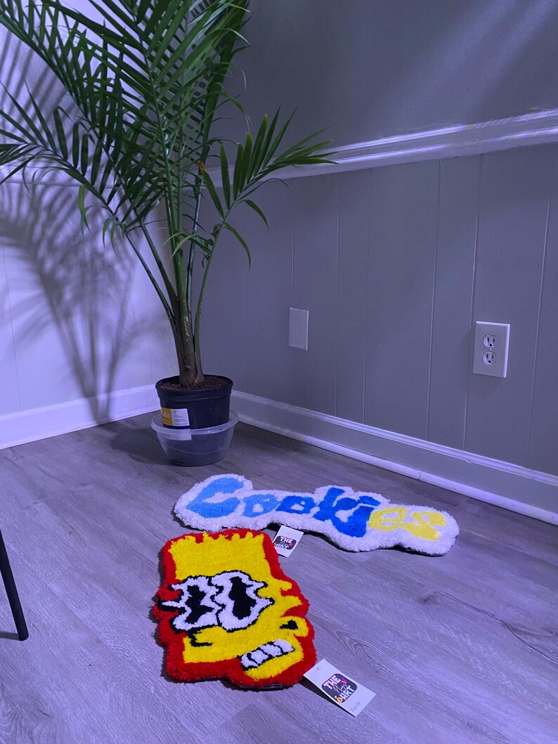 Bart Simpson Rug (rare) - Etsy