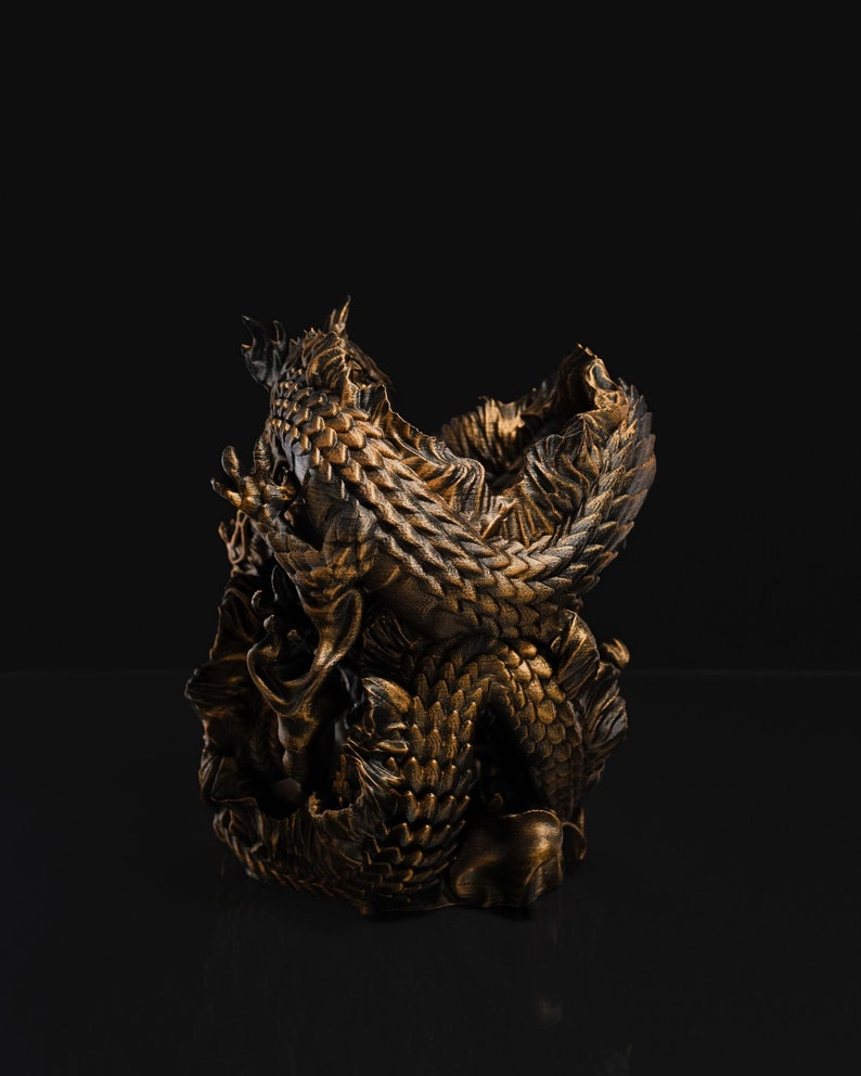 Chinese Dragon Bottle Holder - Etsy