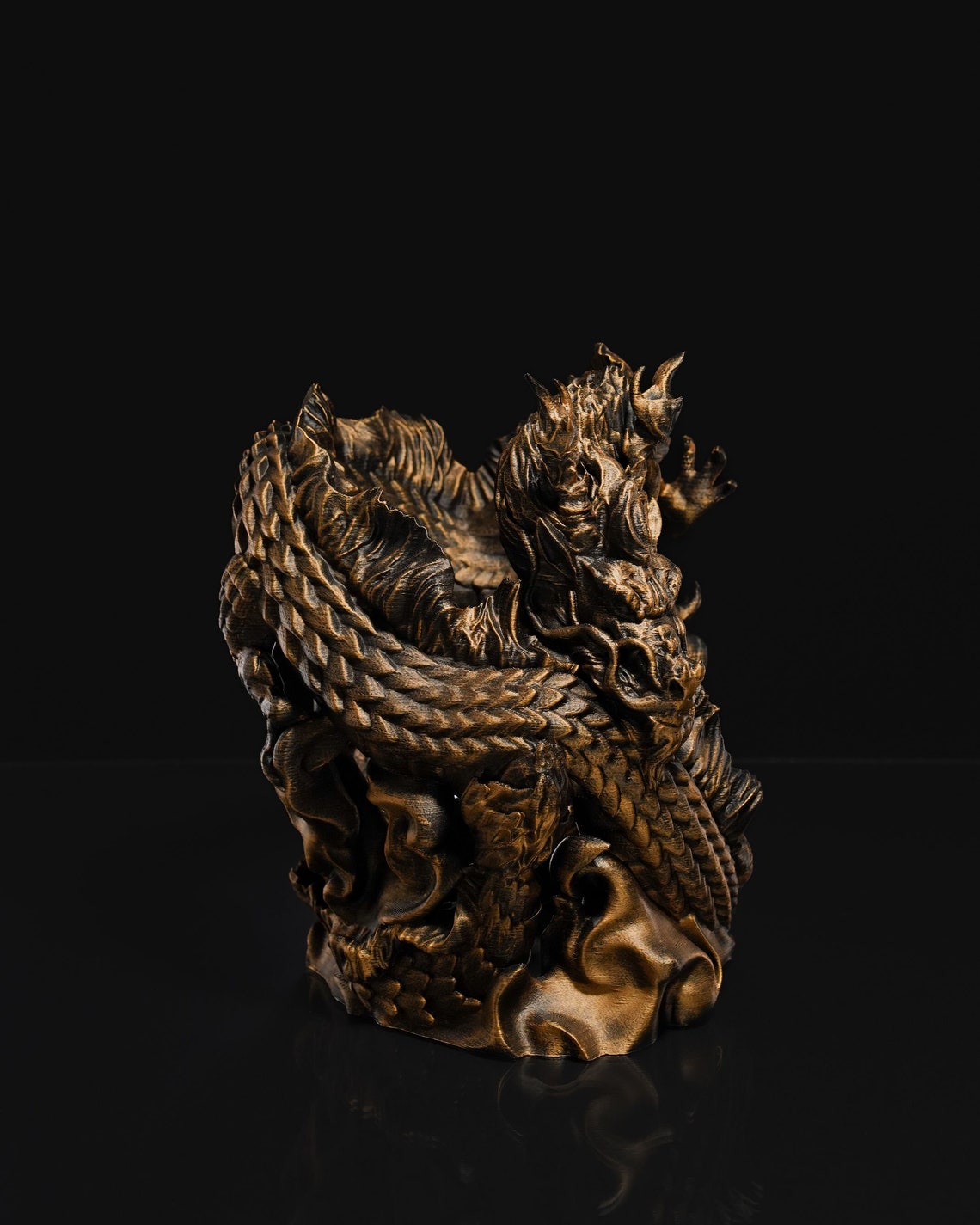 Chinese Dragon Bottle Holder - Etsy