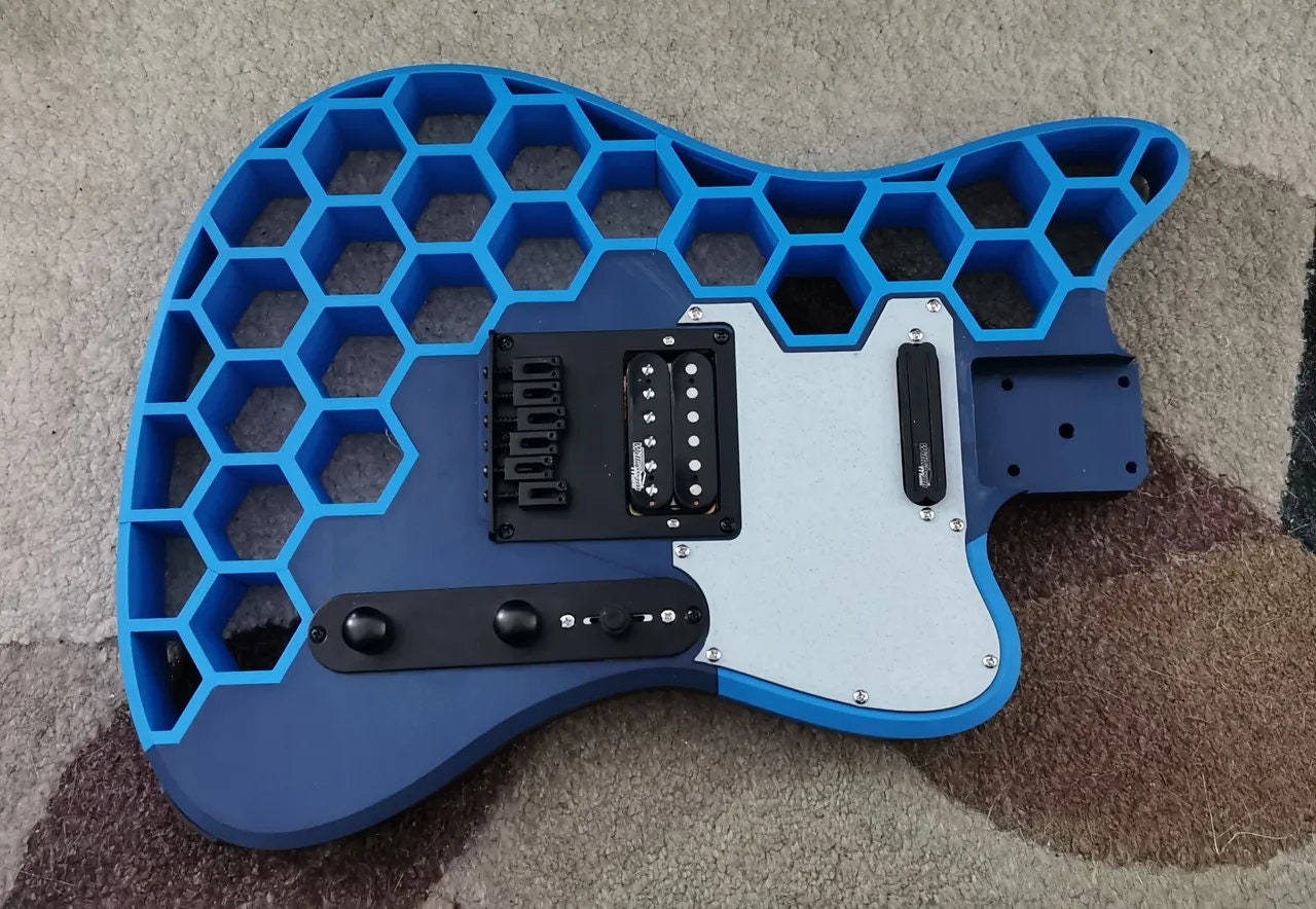 3D Printed Guitar Complete & Assembled - Etsy