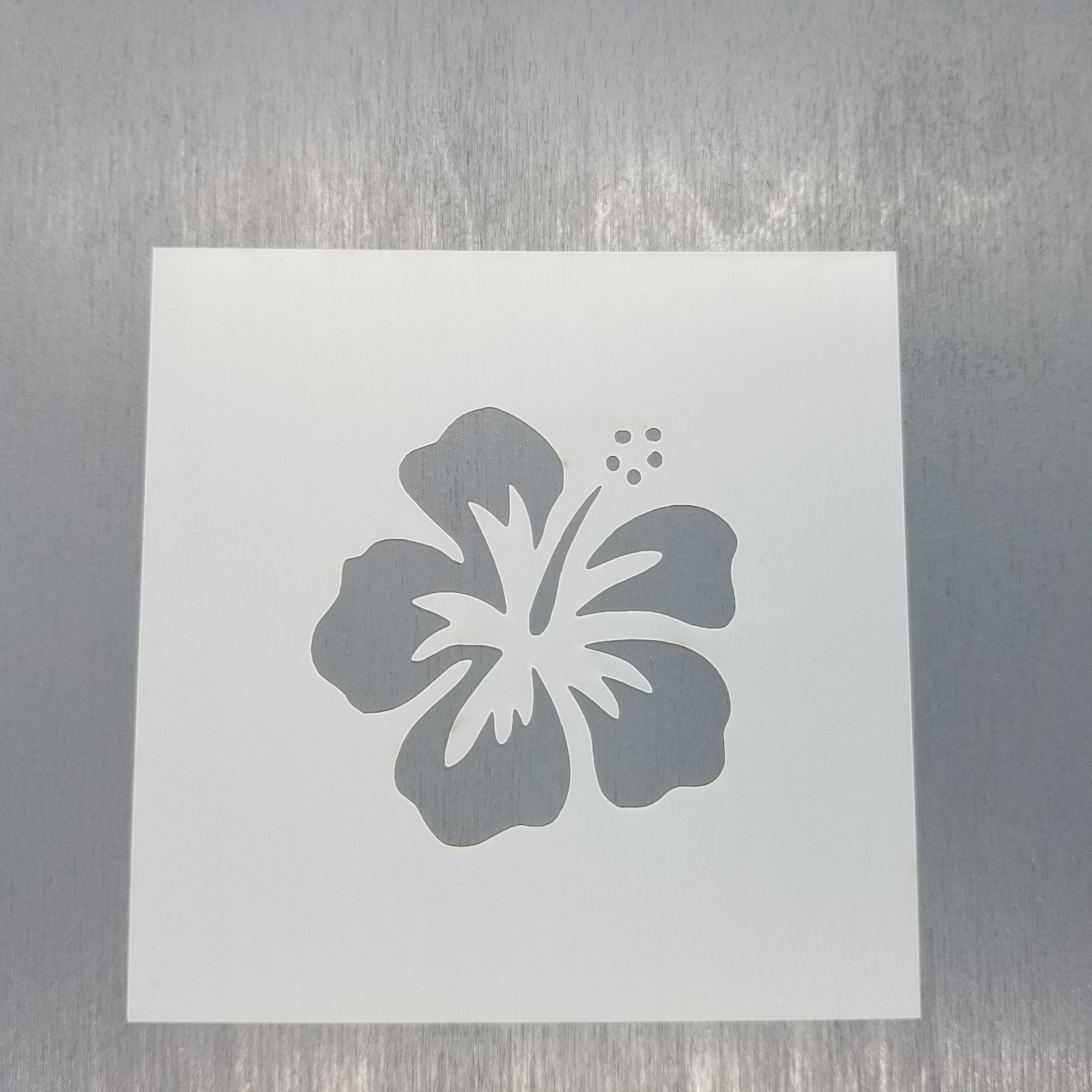 Hibiscus Stencil Reusable Food Safe Sign Painting Decorating Cookie ...