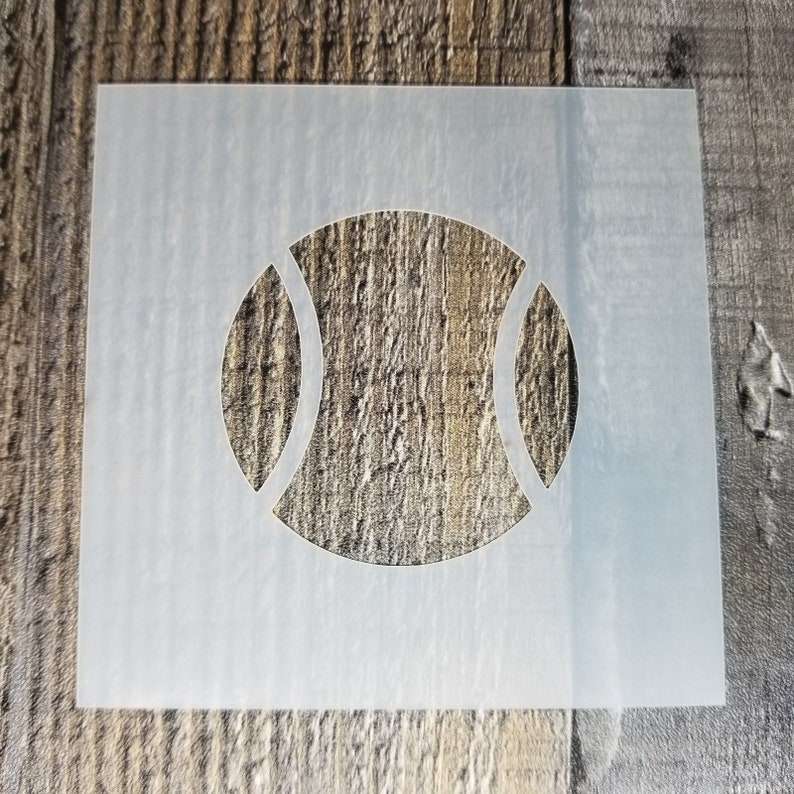 Tennis Ball Stencil Ball Reusable Food Safe Sports Cookie Painting ...