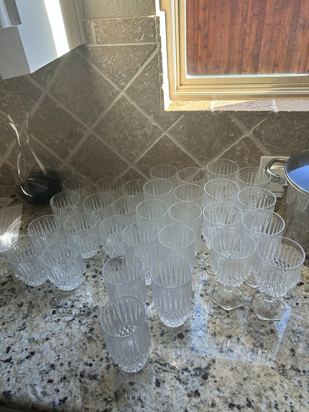 Fostoria Stratton 11 Rocks 11 Water 8 Goblets - Etsy