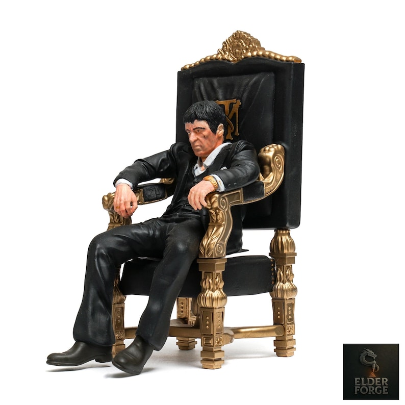 Tony Montana Resin Figure | Scarface Handmade Statue | Toy Collectible ...