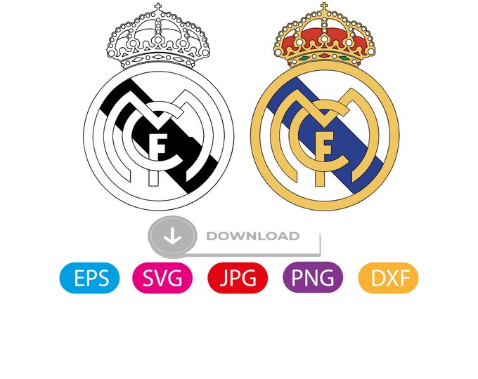 SVG & PNG Real Madrid - Etsy Canada