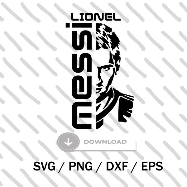 Messi Svg - Etsy