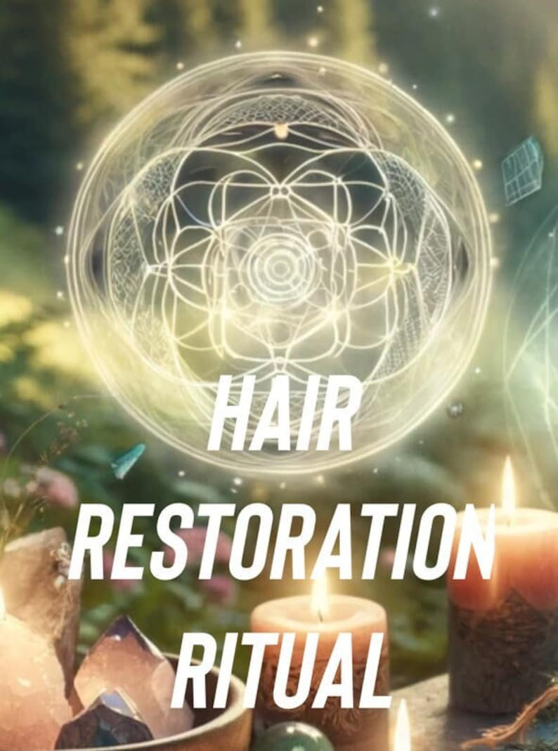 Chakra Healing for Hair Restoration Spell, Mystic Ritual for Hair ...