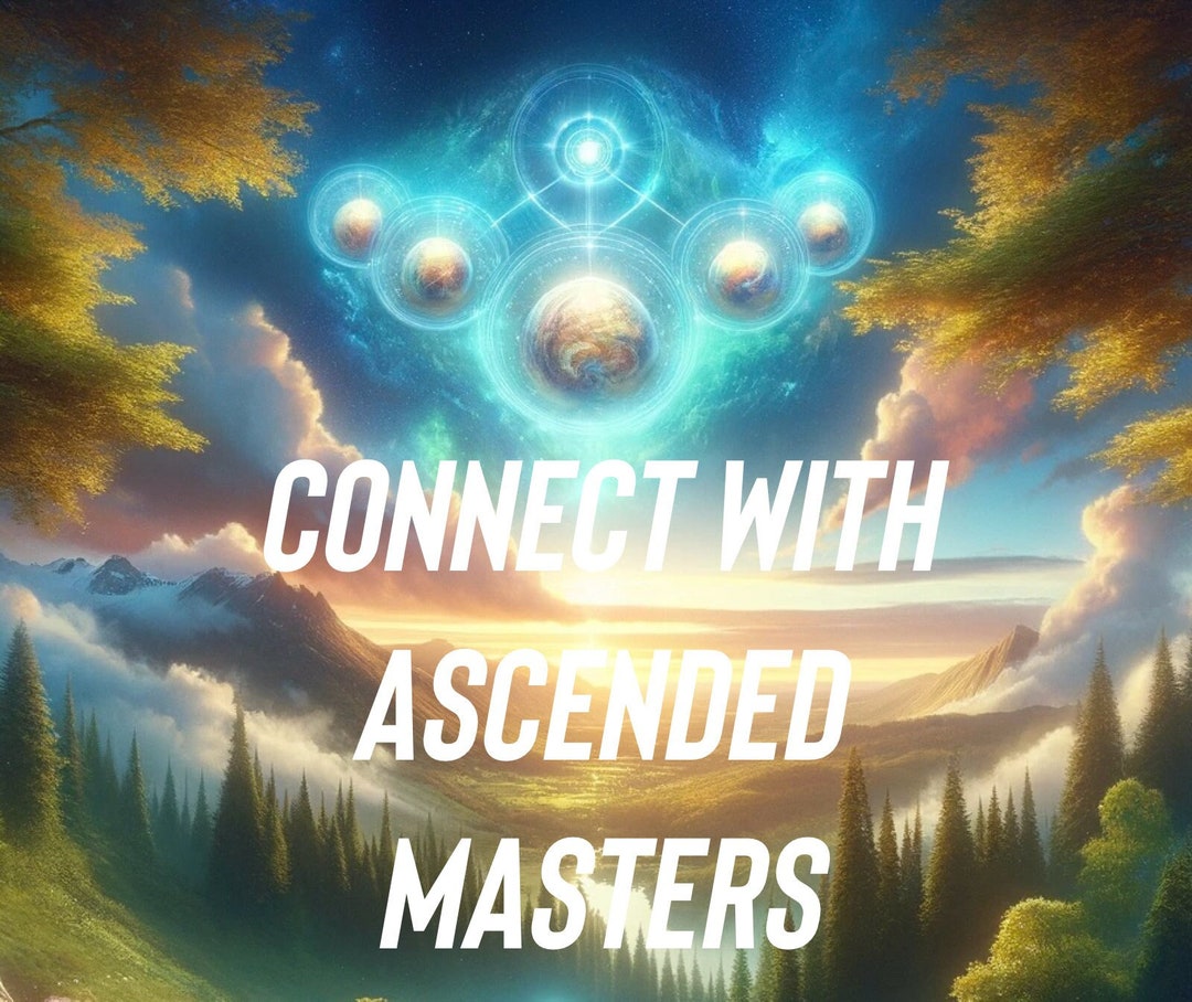 Psychic Gifts Activation Connect With Ascended Masters Divine Support ...