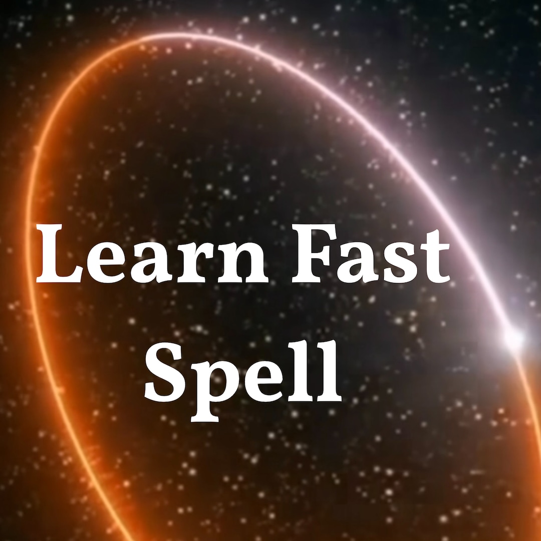 Learn Fast Spell - Etsy