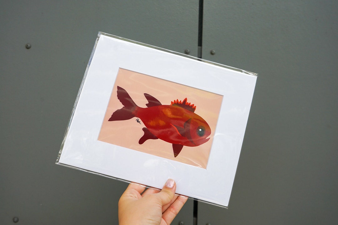 Menpachi Fish Print 8x10 - Etsy