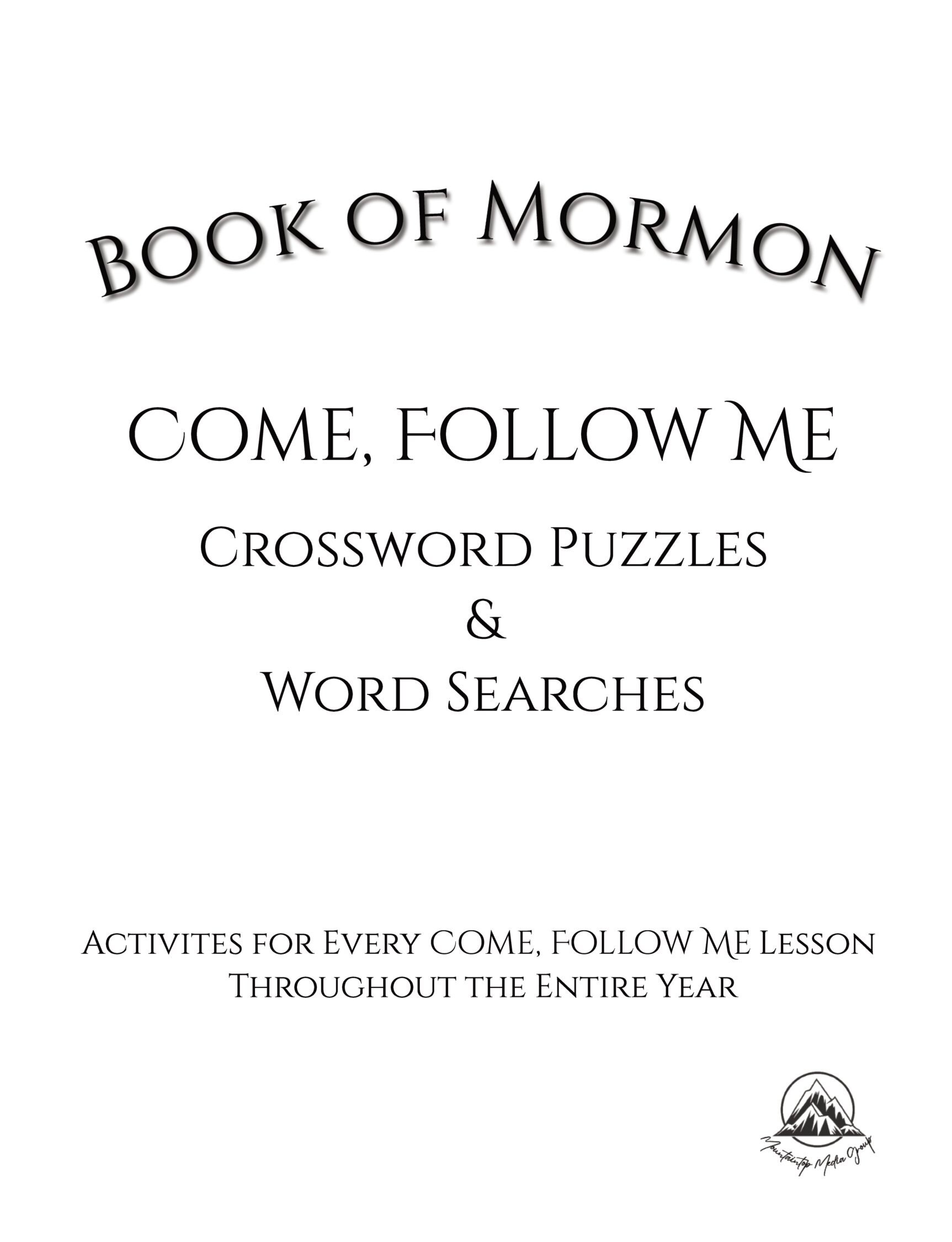 The Book of Mormon: A Come Follow Me Activity Book, 2024 – Book of ...