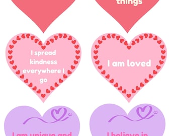 Printable Spring Affirmation Notes – Fun & Positive Notes for Kids - Etsy