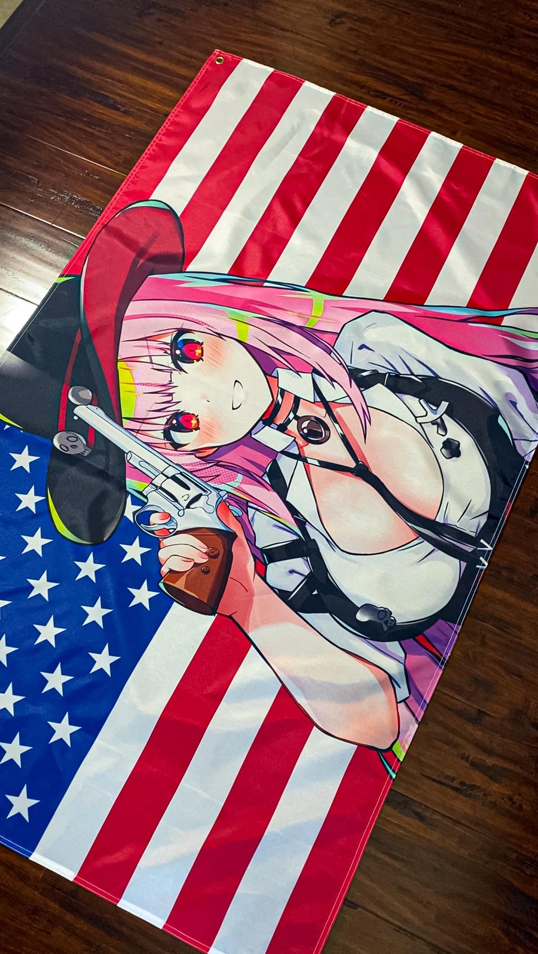 Mori Calliope American Flag Hololive - Etsy