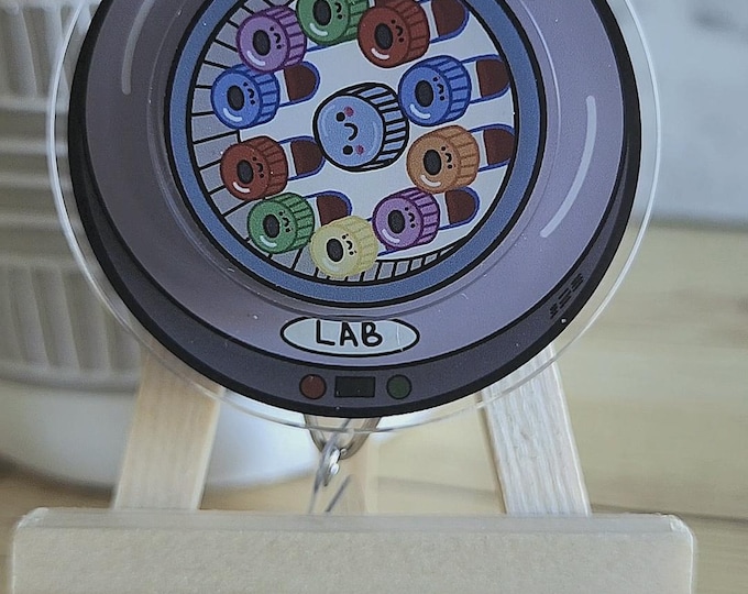 Lab Spinner Badge - Etsy