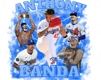 Dodgers Anthony Banda PNG - Etsy
