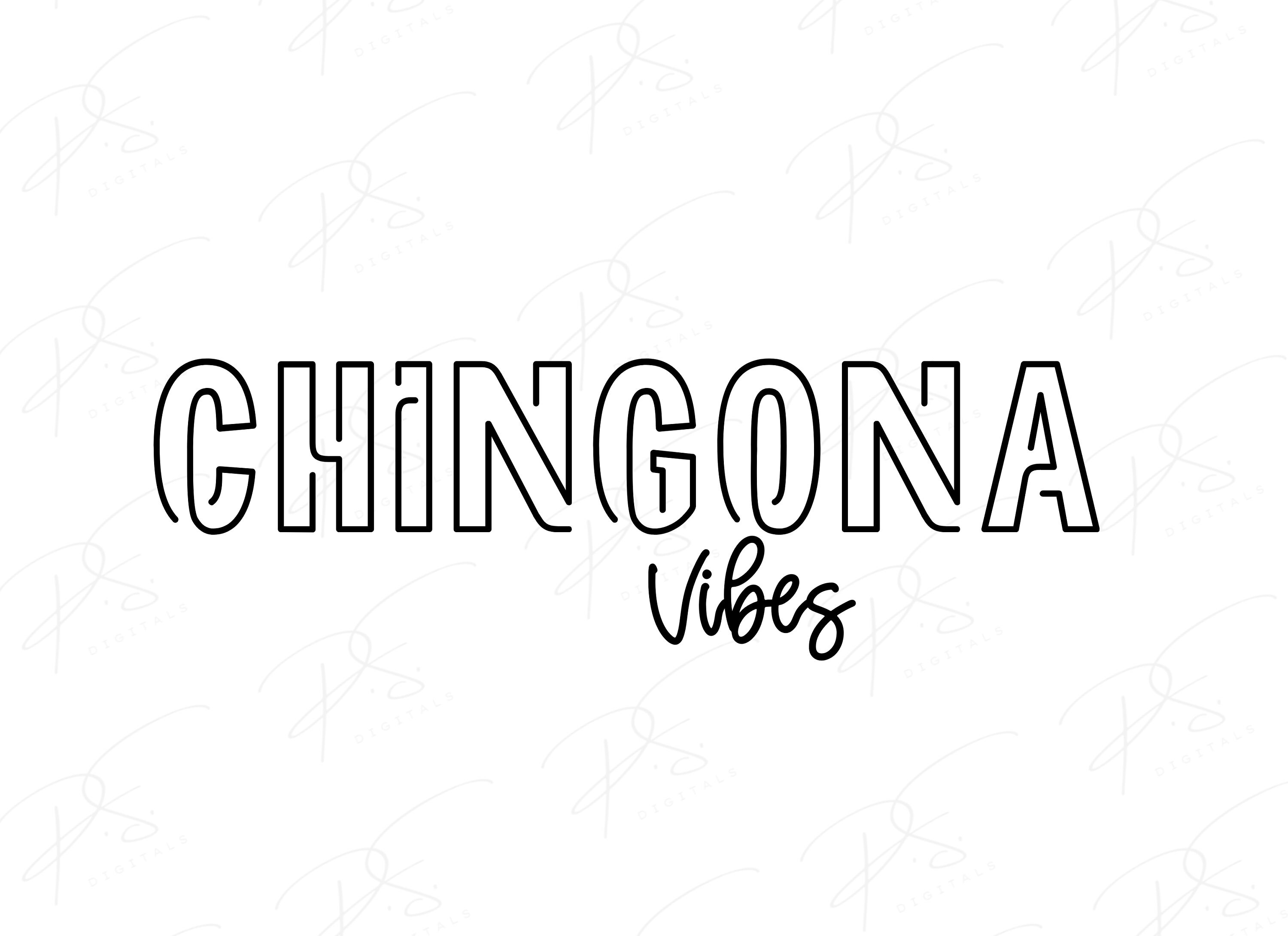 Chingona Vibes PNG Spanish - Etsy
