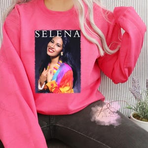 Selena PNG, Digital File, Selena Quintanilla, Colorful T-shirt - Etsy