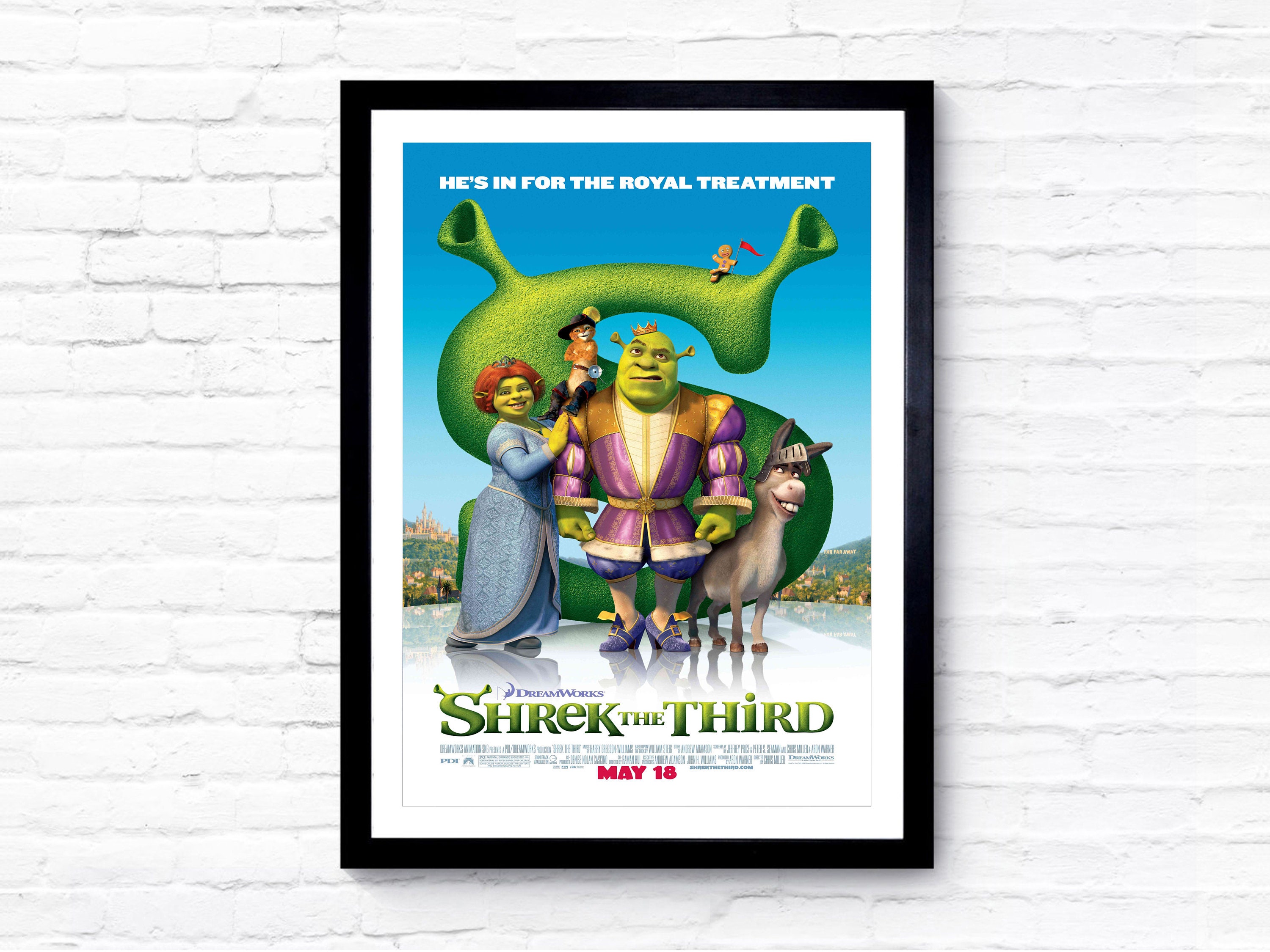 Shrek The Third Movie Poster